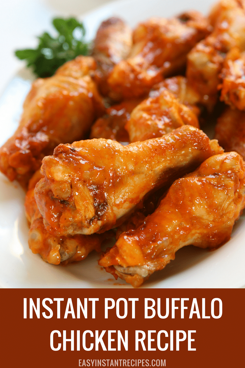 Instant Pot Buffalo Chicken Wings – Easy Instant Recipes