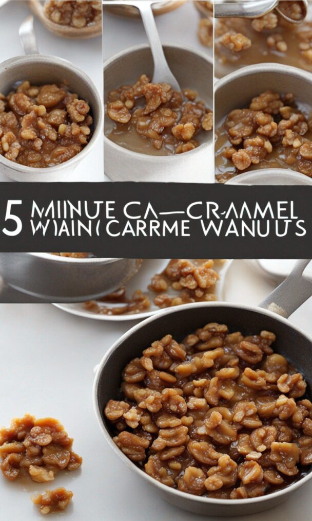 5-Minute Caramel Walnuts: A Family-Favorite Quick Snack Recipe – Easy ...