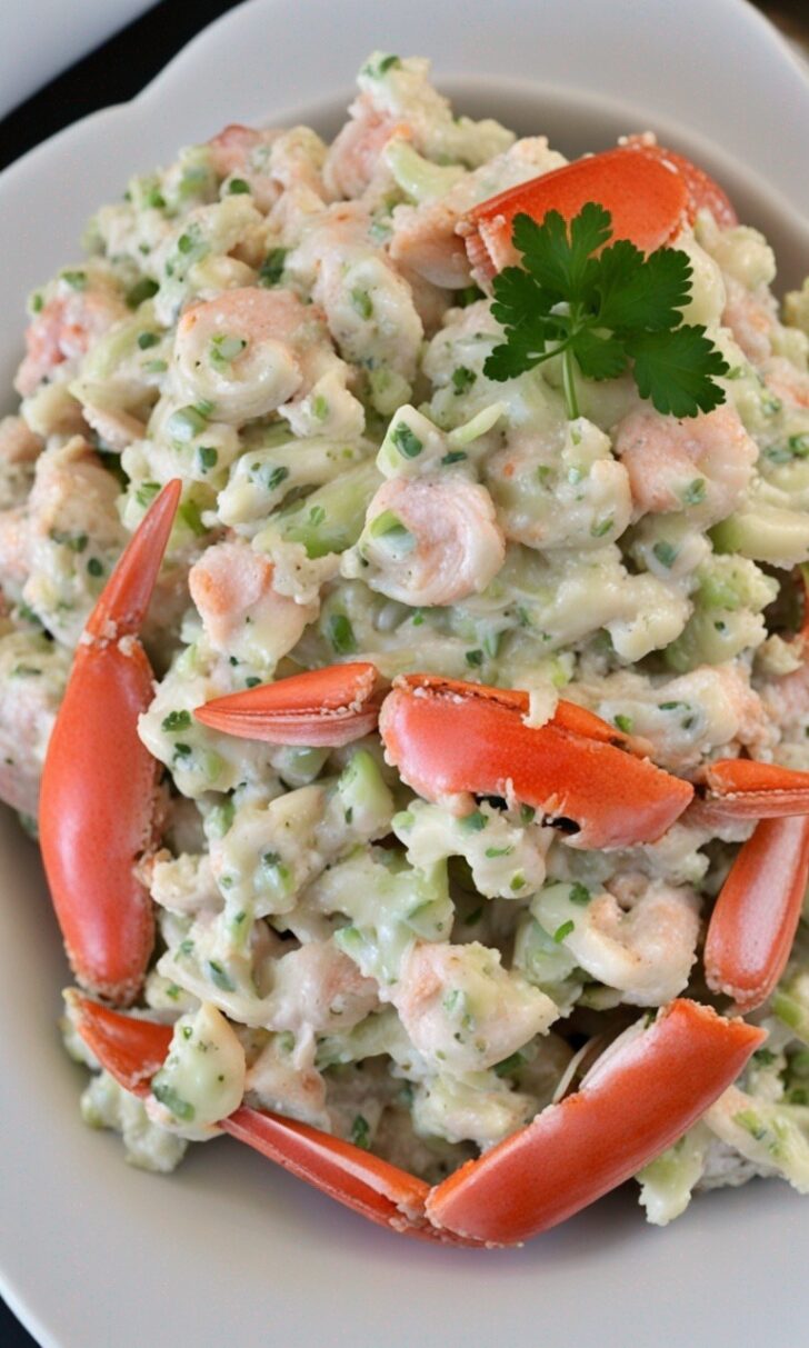 Grandma Rose’s Perfect Crab Seafood Salad: A Family Heirloom Recipe ...