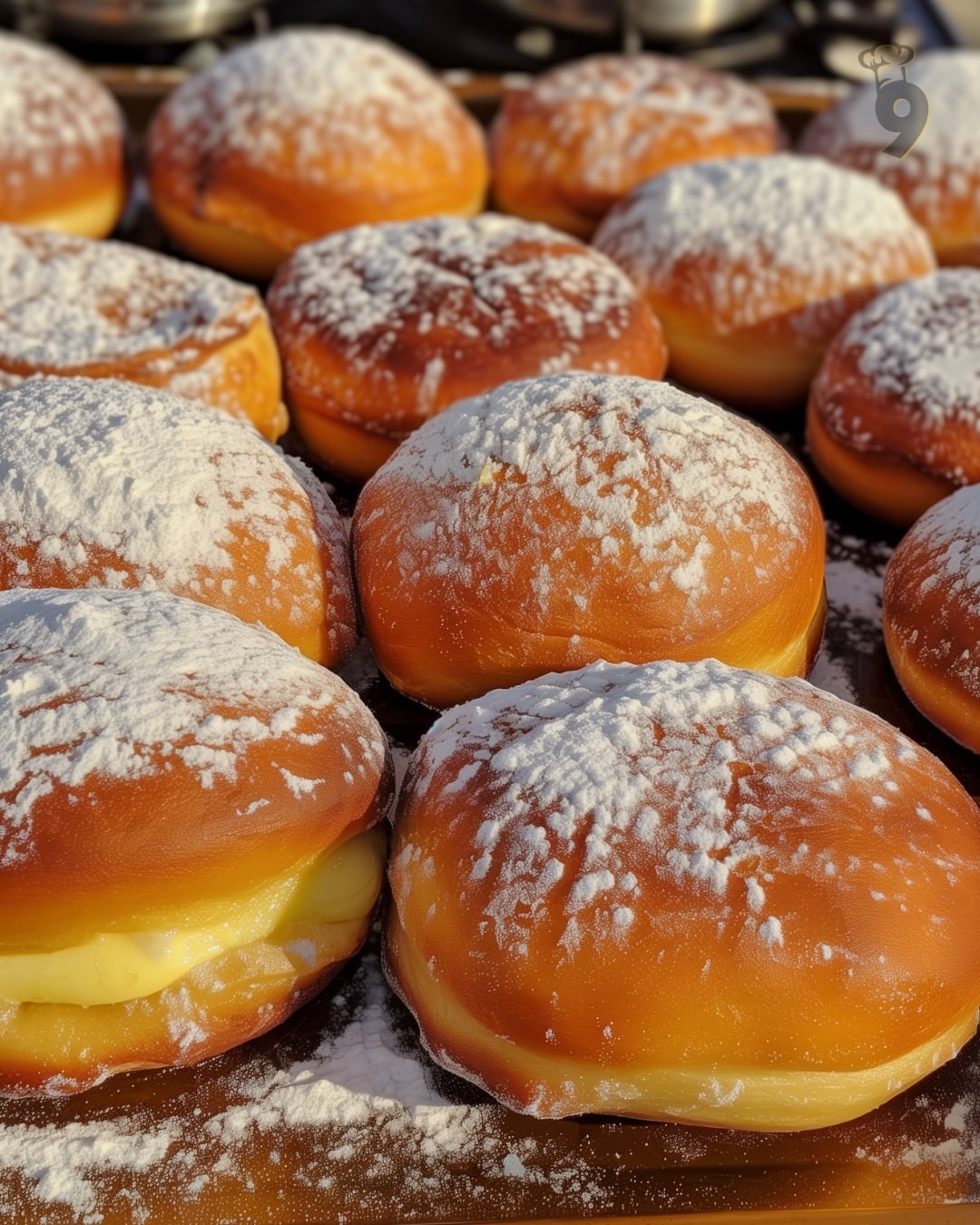 Custard-Filled Polish Paczki Recipe