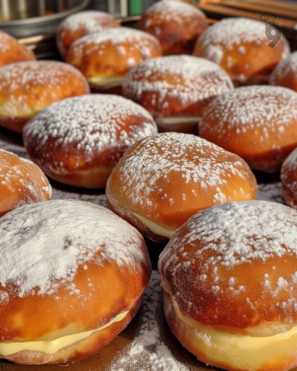 Custard-Filled Polish Paczki Recipe