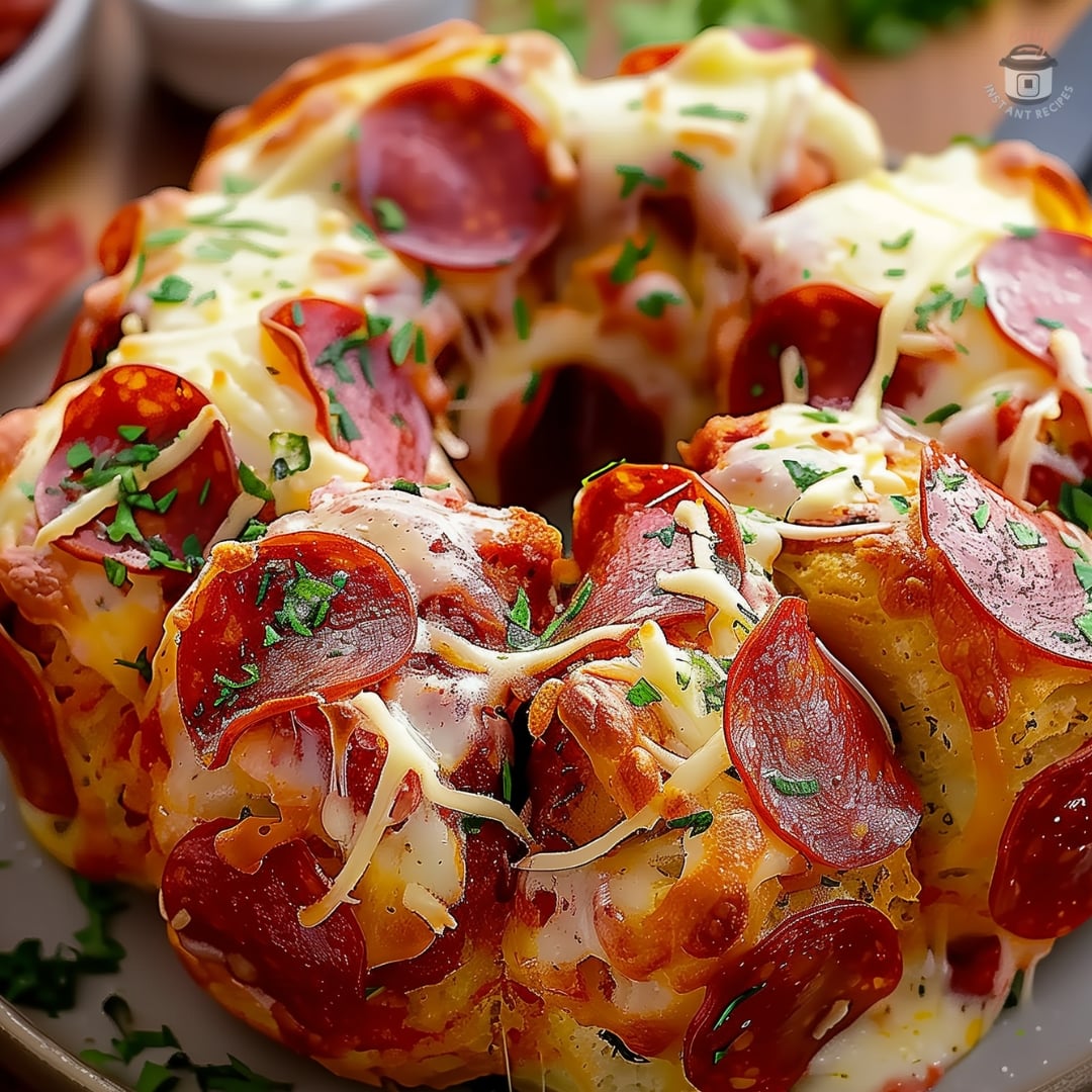 Pizza Monkey Bread - Easy Instant Recipes