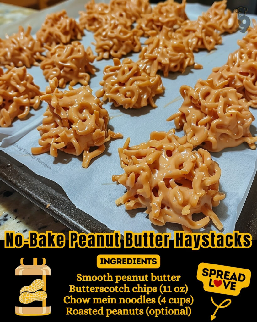Irresistible No-Bake Peanut Butter Haystacks