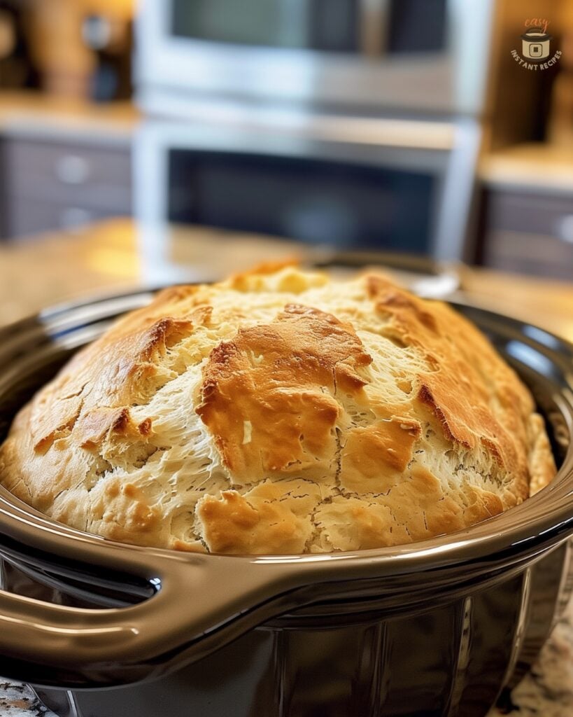Easy 2-Ingredient Slow Cooker Beer Bread Recipe