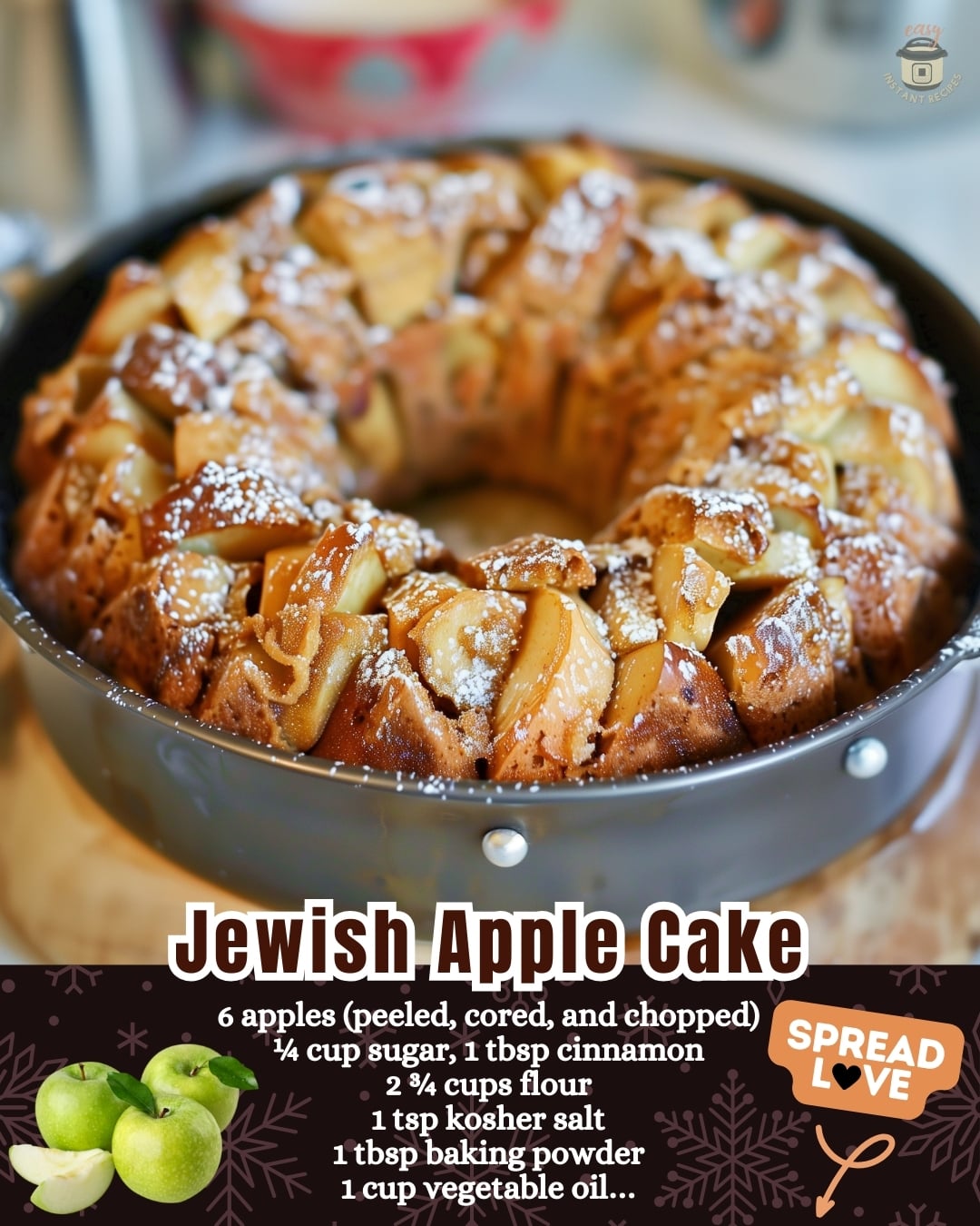 Homemade Jewish Apple Cake Recipe: A Moist, Flavorful Delight