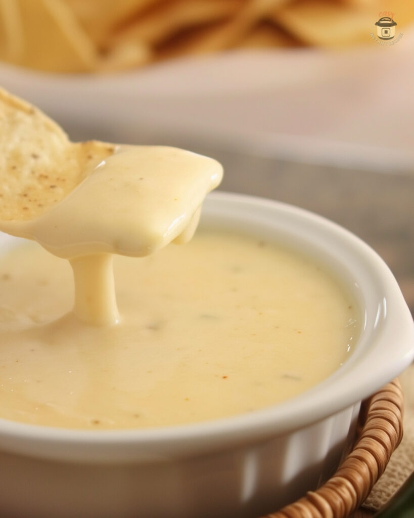 The Best Mexican Restaurant Cheese Dip Recipe