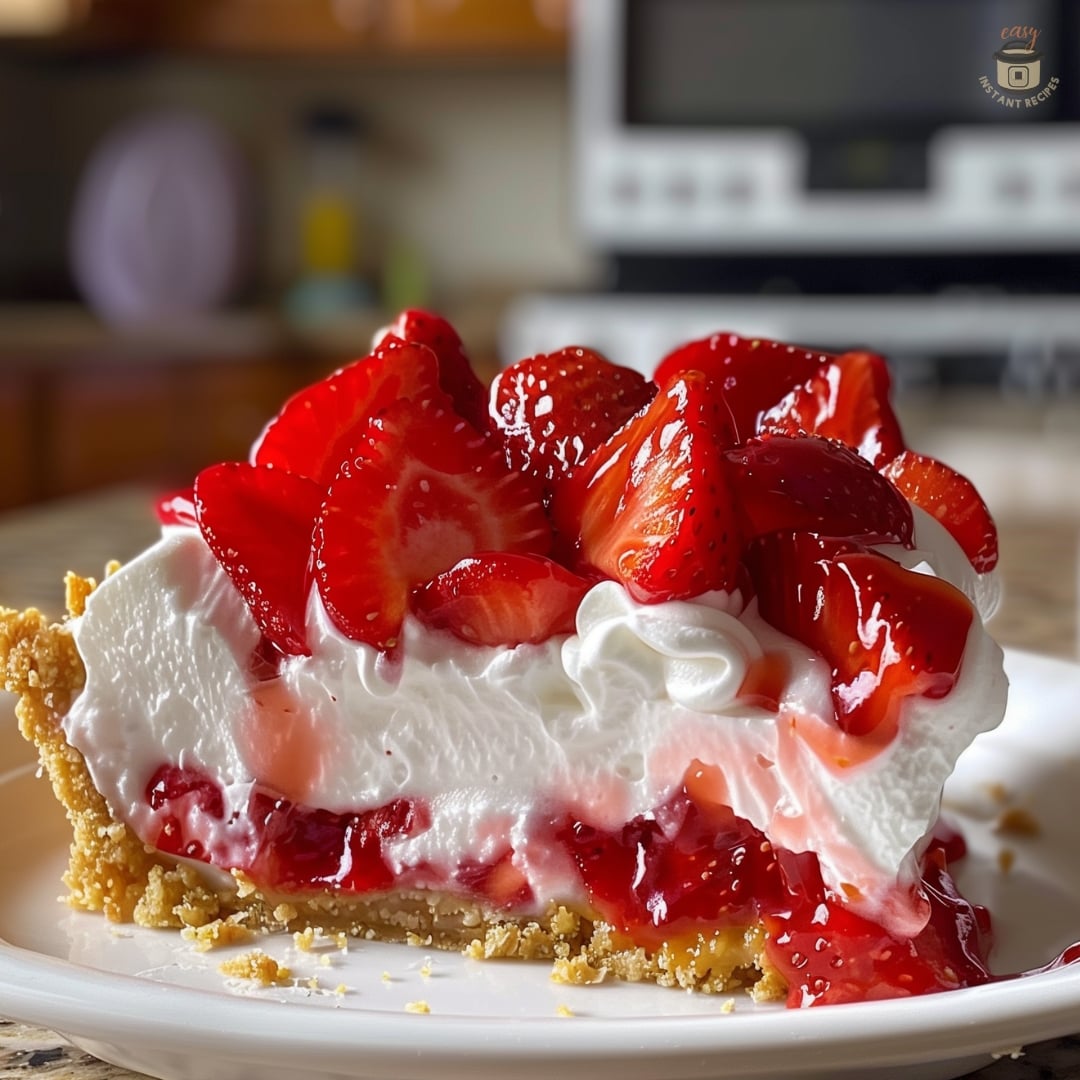 Easy Strawberry Cool Whip Pie Recipe