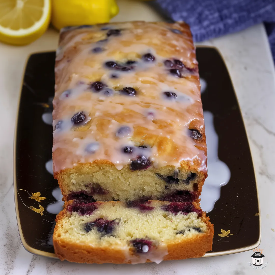 Zesty Lemon Blueberry Loaf – Easy Moist Lemon Bread Recipe